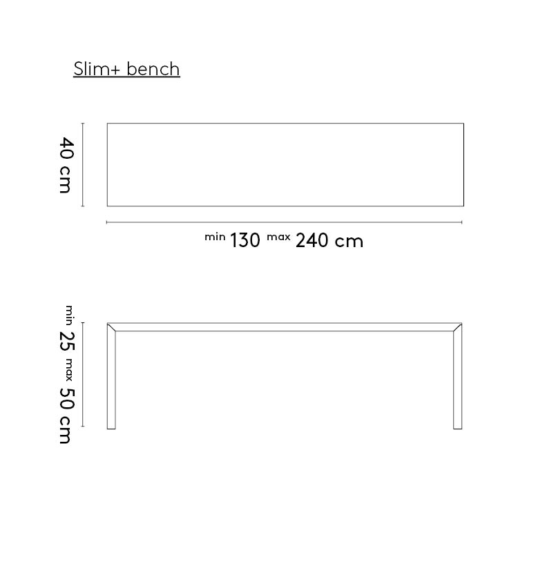 Slim Plus Bench | Arco